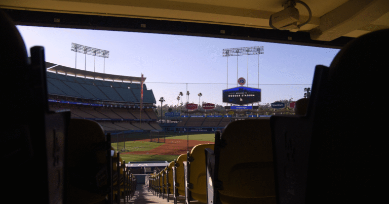 Dodgers reviewing stadium safety after hunk of concrete falls on fan ...