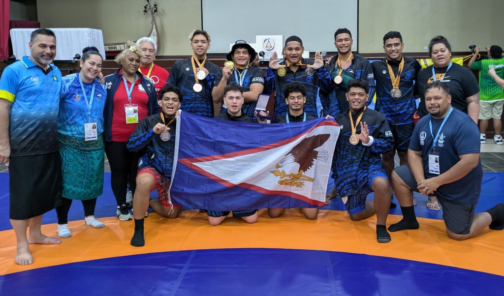 Wrestlers win 19 medals in Palau, Team AS returns home tonight – CONVEN ...