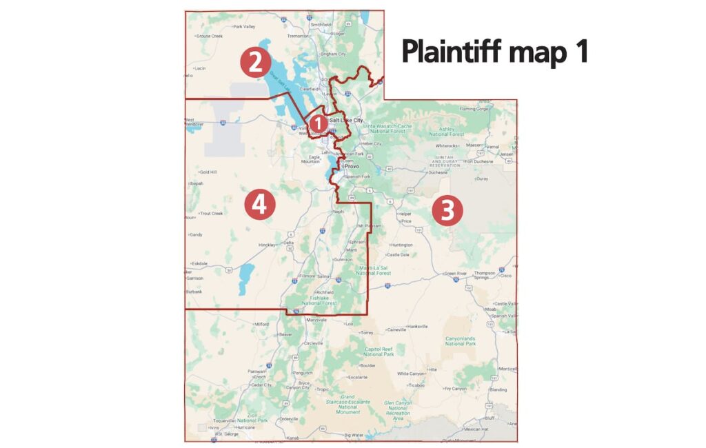 Utah’s new congressional map. See which district you’ll be in during ...