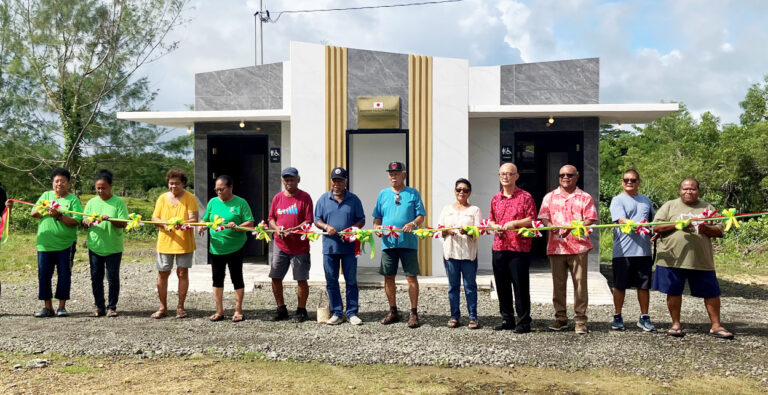 Handover ceremony for Ngatpang State’s Grassroots Grant Project at ...