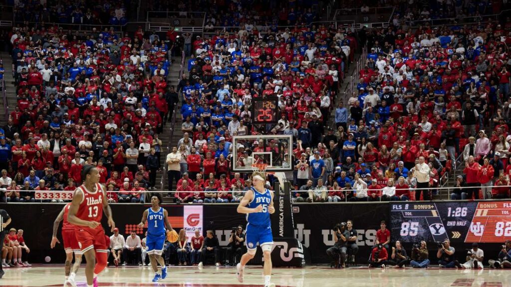 A sold-out Huntsman Center crowd is ‘just different’ for Runnin’ Utes ...