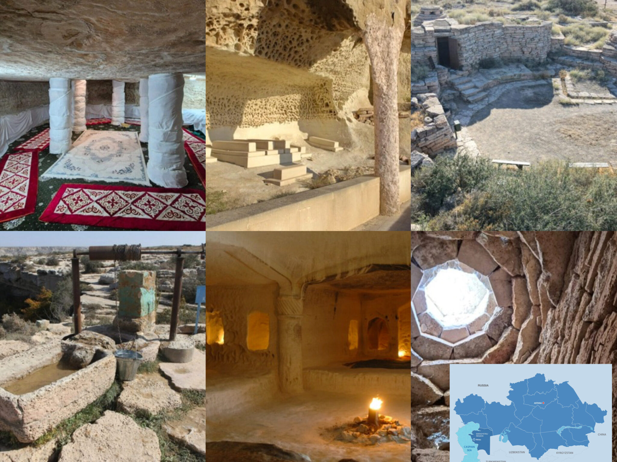 Five Ancient Underground Mosques in Mangystau Advance Toward UNESCO ...