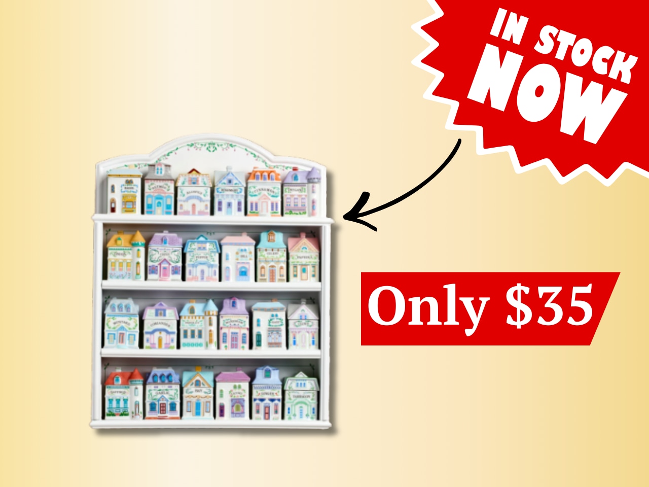 Lenox’s Spice Village display rack is finally back in stock for $35 ...