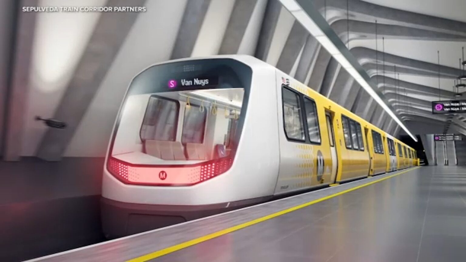 Metro board votes to approve plan to build high-speed rail line between ...
