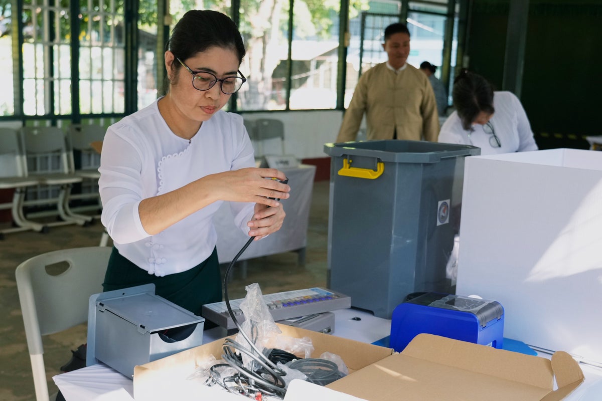 Myanmar holds its last election round with the army already certain to ...