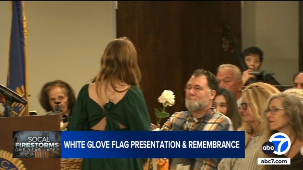 Pacific Palisades marks 1 year since devastating fire with tributes ...