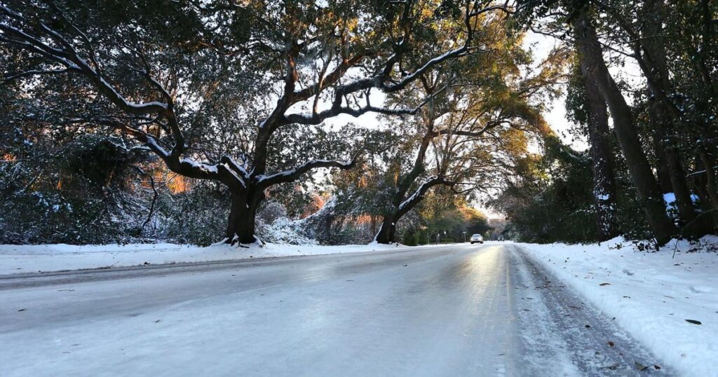 SC records 4th ice storm death just hours before snow starts – CONVEN ...