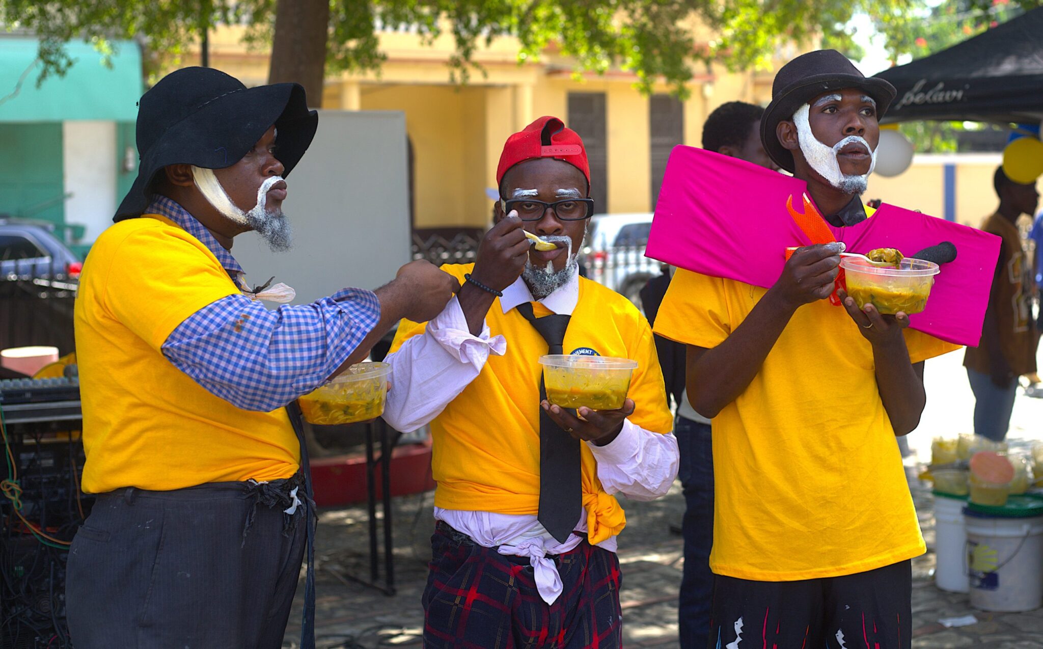 Soup joumou party at Cap-Haitien plaza on Haiti’s Independence Day ...