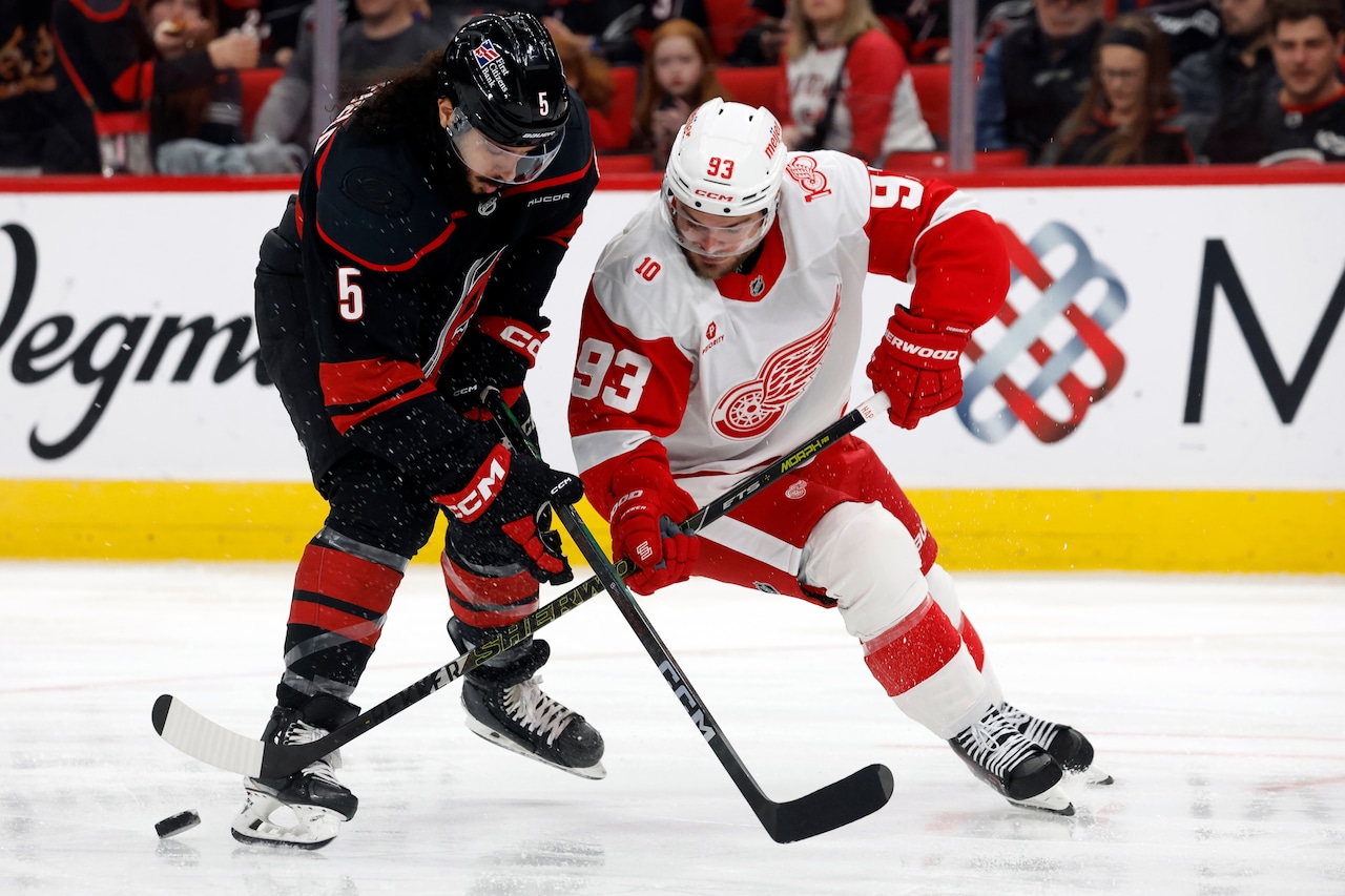 Where to watch the Carolina Hurricanes vs. Detroit Red Wings NHL ...