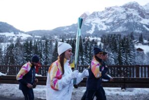Winter Olympics 2026: Olympics-Torch Arrives in Co-Host Cortina on ...